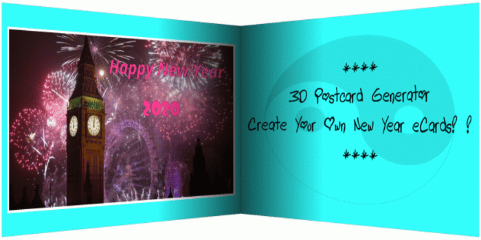 3D Postcard Generator