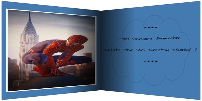 3D Postcard Generator